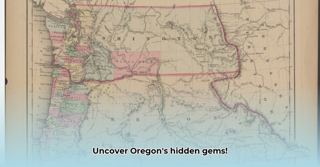 Unlock Oregon's Secrets: oregon washington map Insights