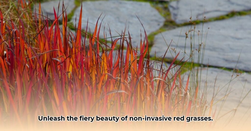Stunning Red Grasses: A Guide to Non-Invasive Options