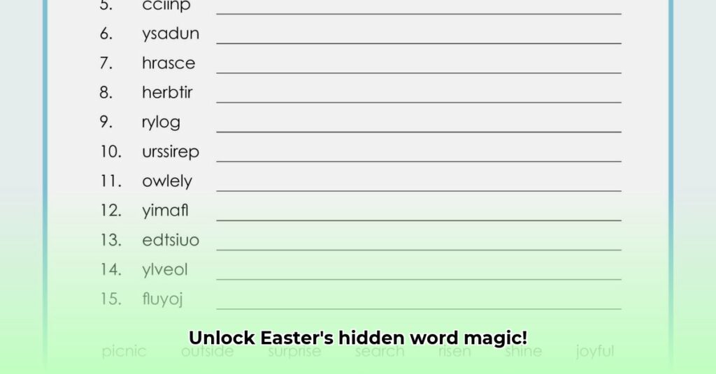 Master Easter Words: Complete List & Guide