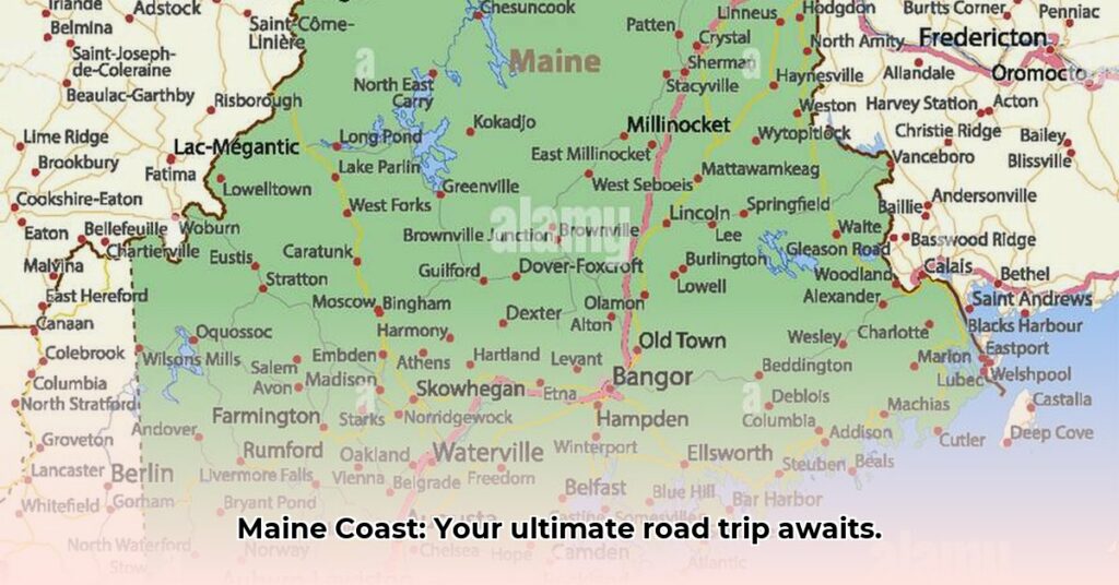 Explore Maine's Coast: Map of Maine Coastline for Your Perfect Trip