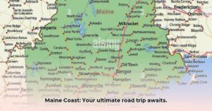 Explore Maine's Coast: Map of Maine Coastline for Your Perfect Trip