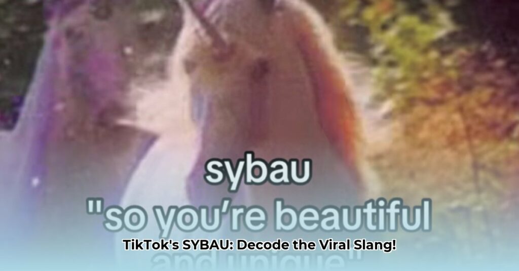 What does SYBAU mean on TikTok? Viral Slang Explained