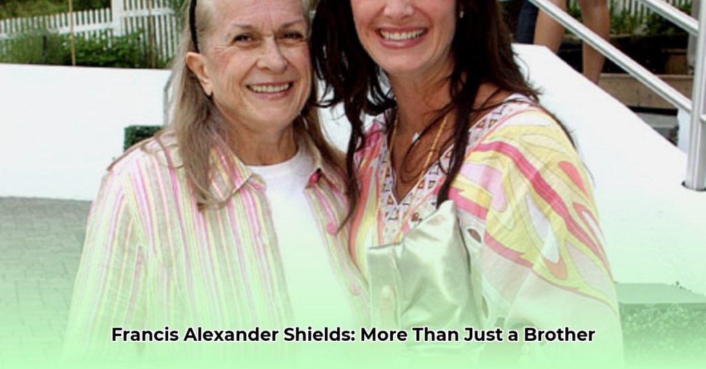 Uncover Francis Alexander Shields' Life: Beyond Brooke Shields