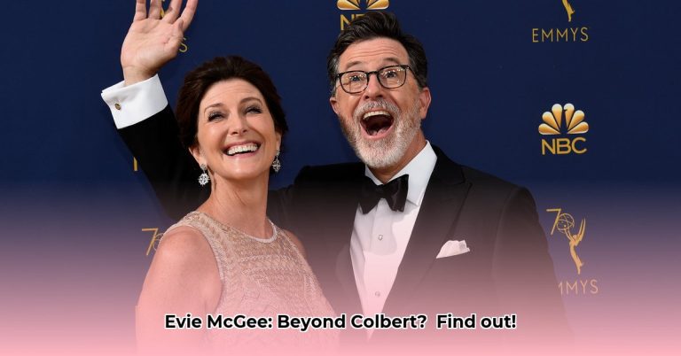 Discover who is Evie McGee: Her surprising career beyond Colbert