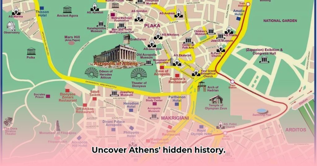 Explore Ancient Athens: Unveiling the City's Secrets Through Maps