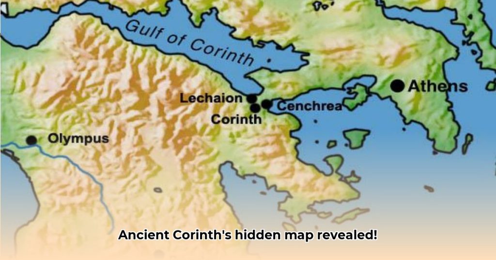 Unlocking Ancient Corinth: A Map's Secrets Revealed