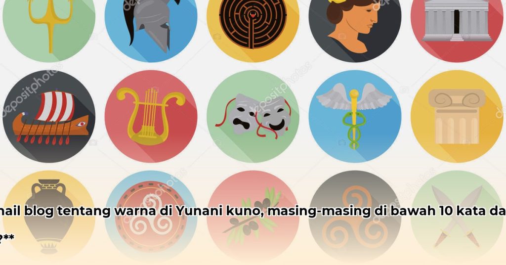 Decoding Ancient Greek Colors: Perception & Meaning – A Definitive Guide