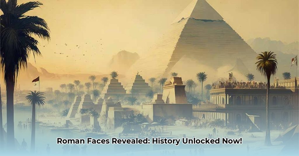 Unlock ancient roman facial features: Reconstruction reveals historical ...