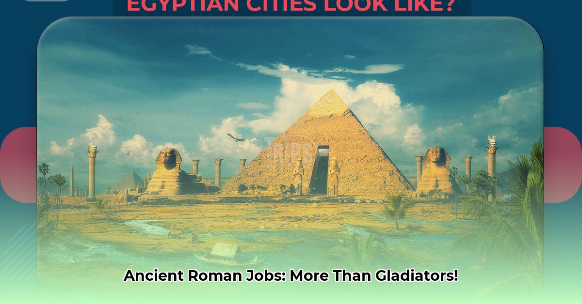 Beyond Gladiators: Exploring ancient roman occupations through economy