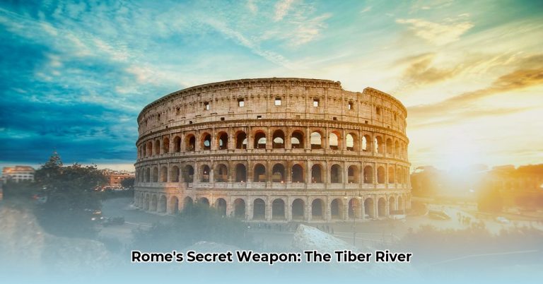 Unlocking Ancient Rome: Map of Tiber River Trade Domination