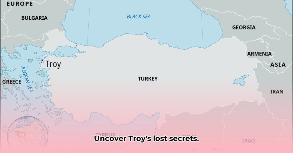 Ancient Troy Map: Unveiling History's Secrets