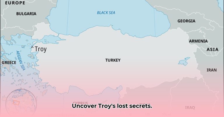 Ancient Troy Map: Unveiling History's Secrets