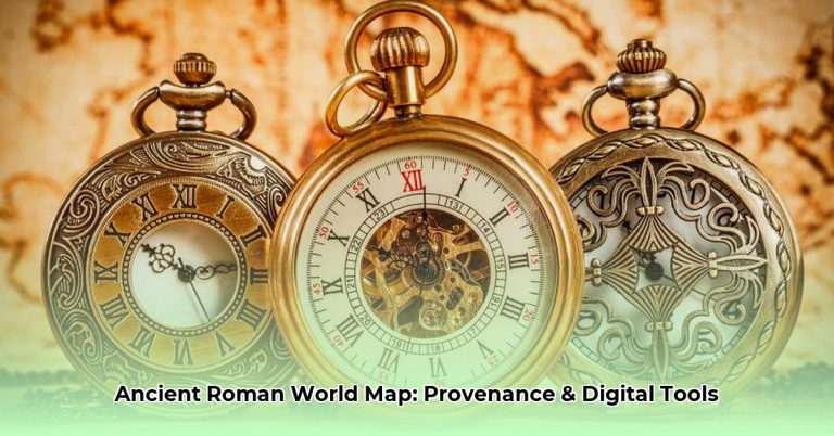 Unveiling Antique Map of Ancient Roman World: Provenance Guide ...
