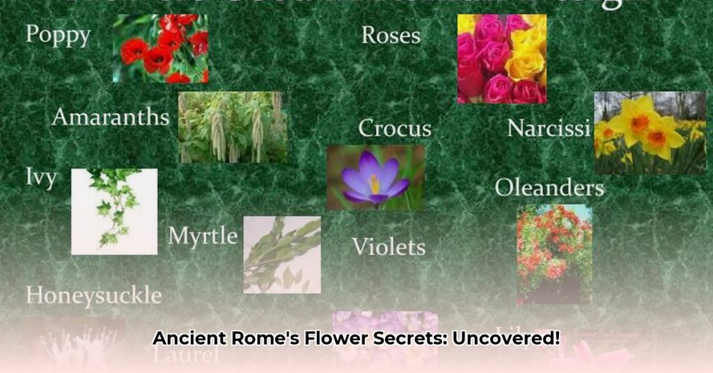 Uncover flowers in ancient rome: Secrets of ancient horticulture revealed