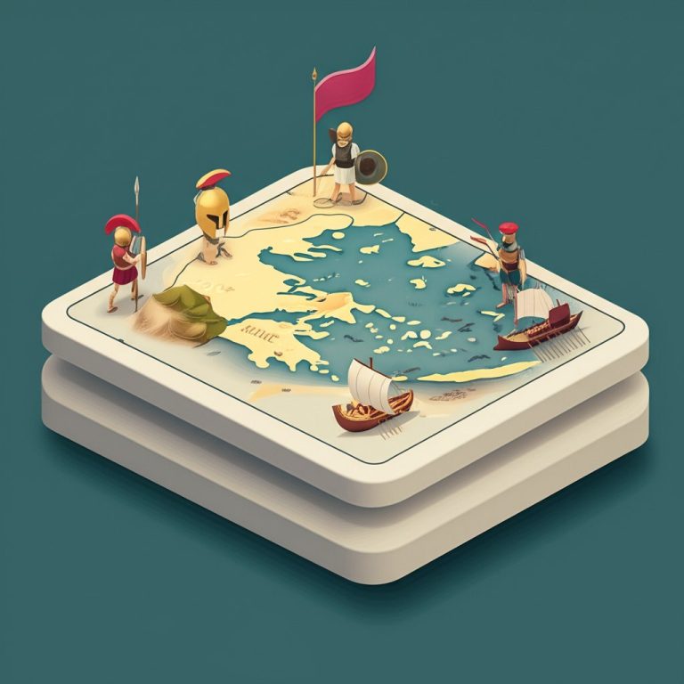Ancient Greece: Epic Greco-Persian Wars Interactive Map