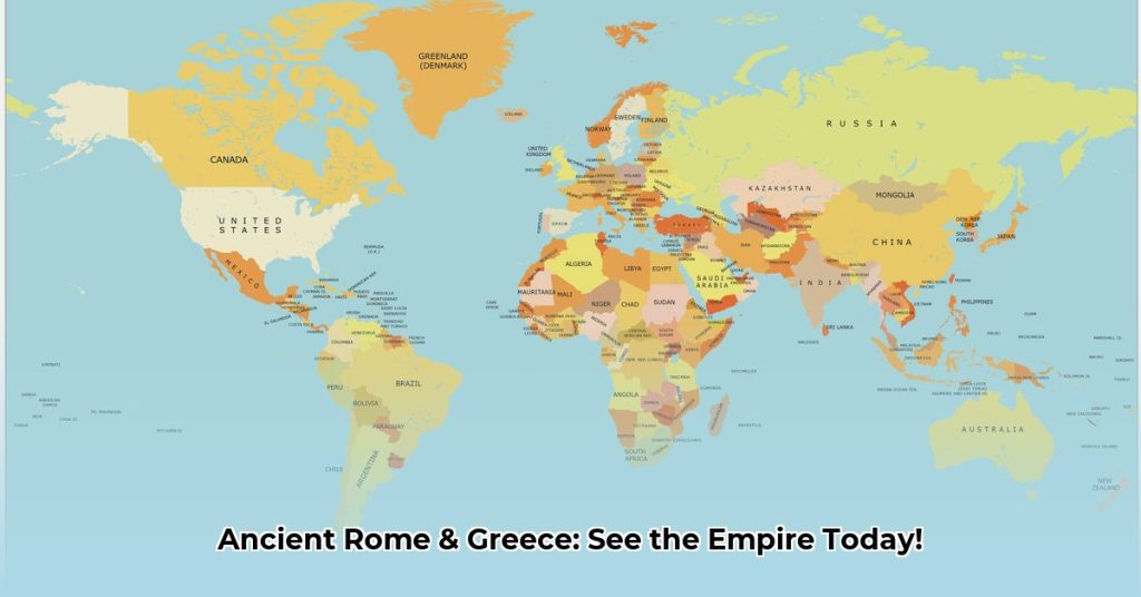 Unlock Ancient History: Map of Ancient Rome and Greece Visualize the ...
