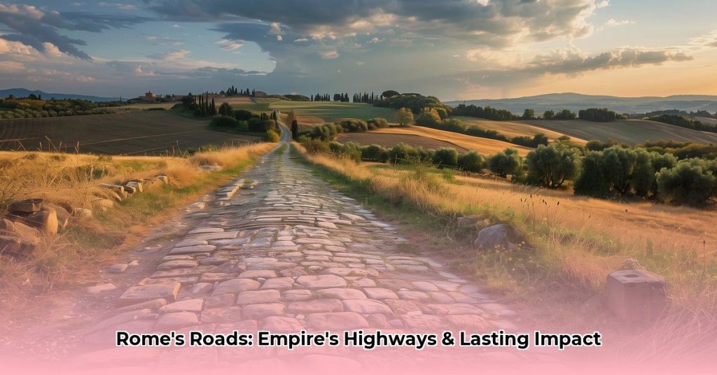 Unveiling roads in ancient rome: Empire's highways for lasting impact