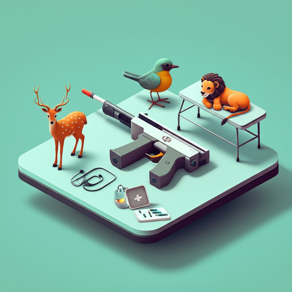 How Animal Tranquilizer Dart Guns Work: A Guide to Safe and Effective ...