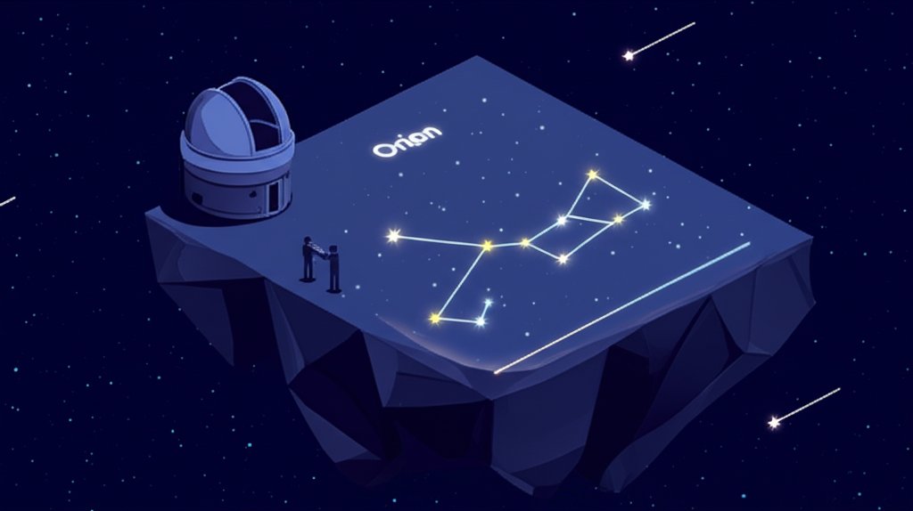 How to Find Orion's Belt from Big Dipper
