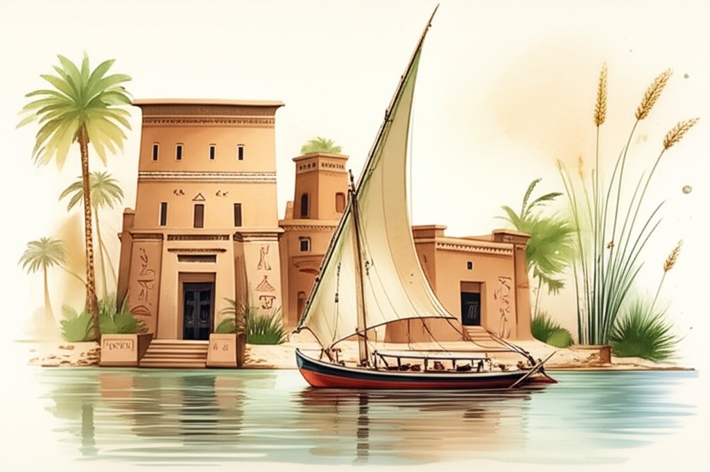 Egyptian Farmer: Life Along the Nile in Ancient Times