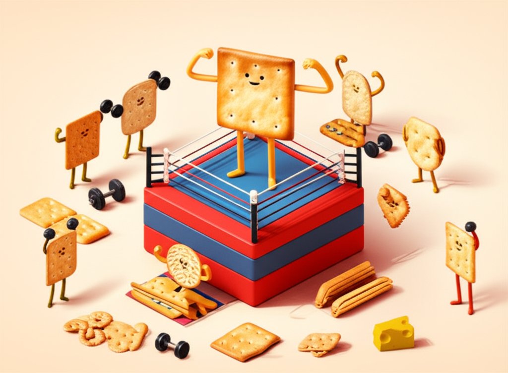 Hi Ho Cracker Vs Ritz Cracker: The Lost Cracker War