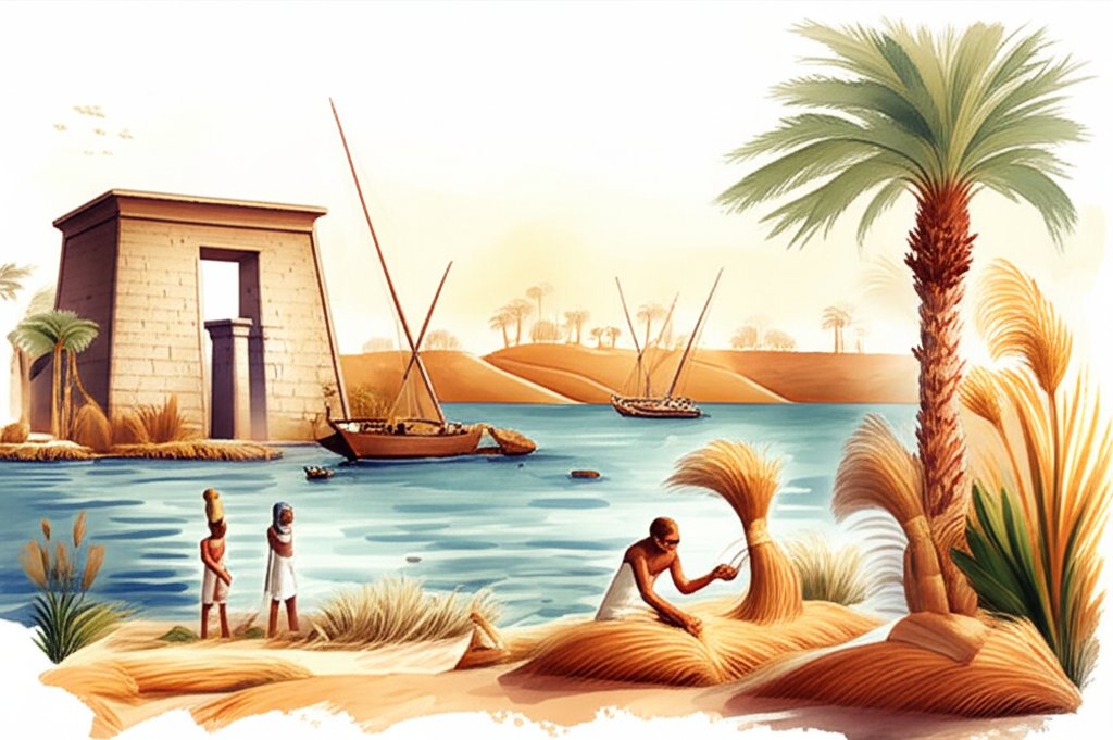 Ancient Egypt Irrigation: Niles Lifeline for Fertile Farms