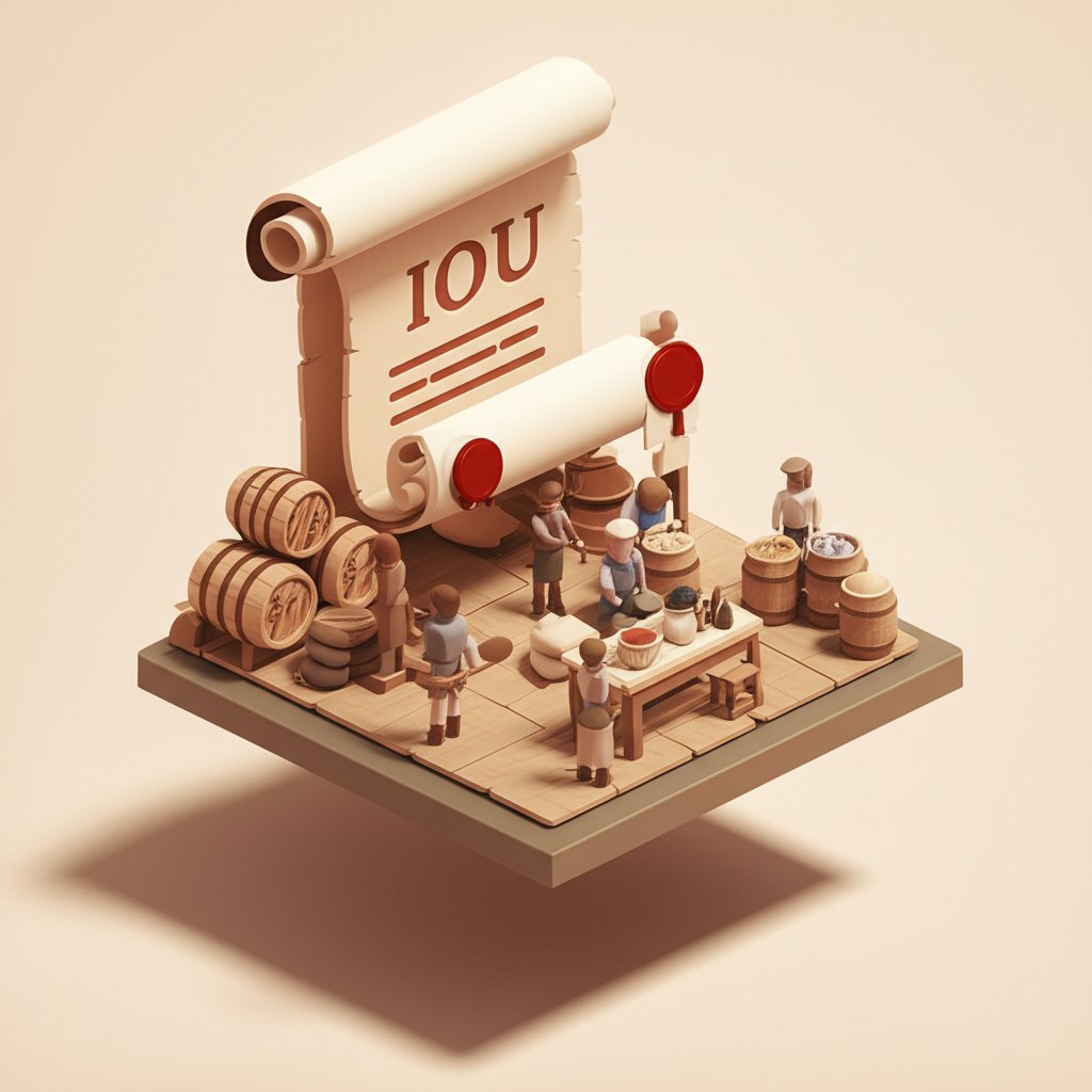 When did store credit begin? Frontier general stores.