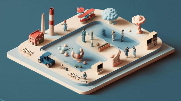 United States History Timeline 1900s Documenting Decades of Change and ...