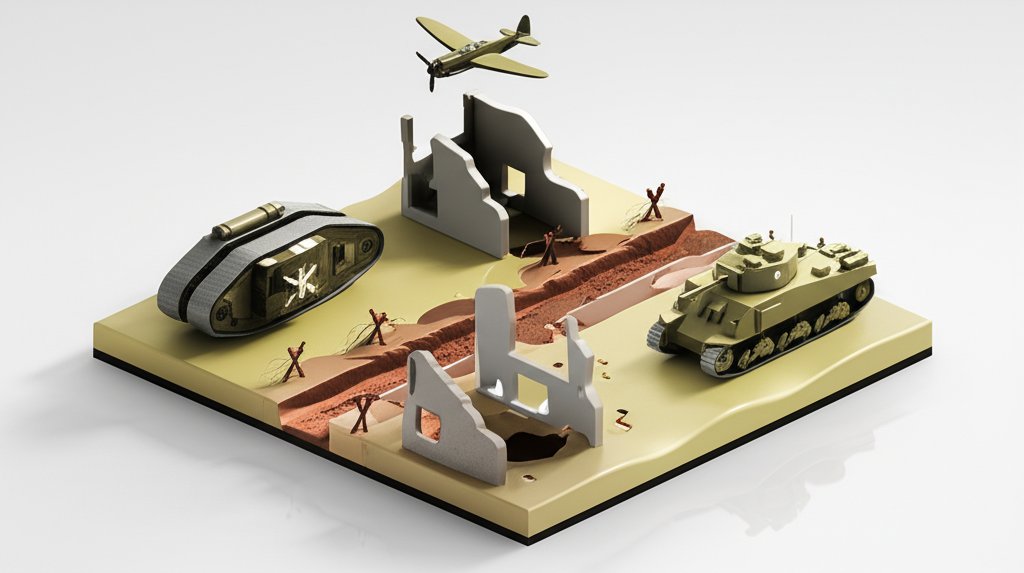 World War 1 vs World War 2 Changed Warfare and Shaped Our