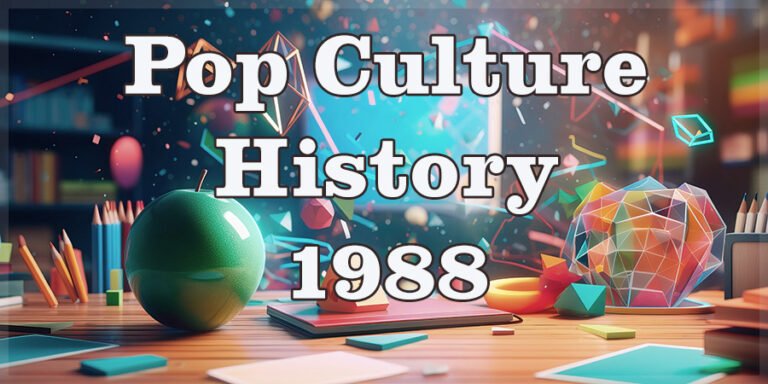 Remembering 1988 History Events That Marked A Turning Point