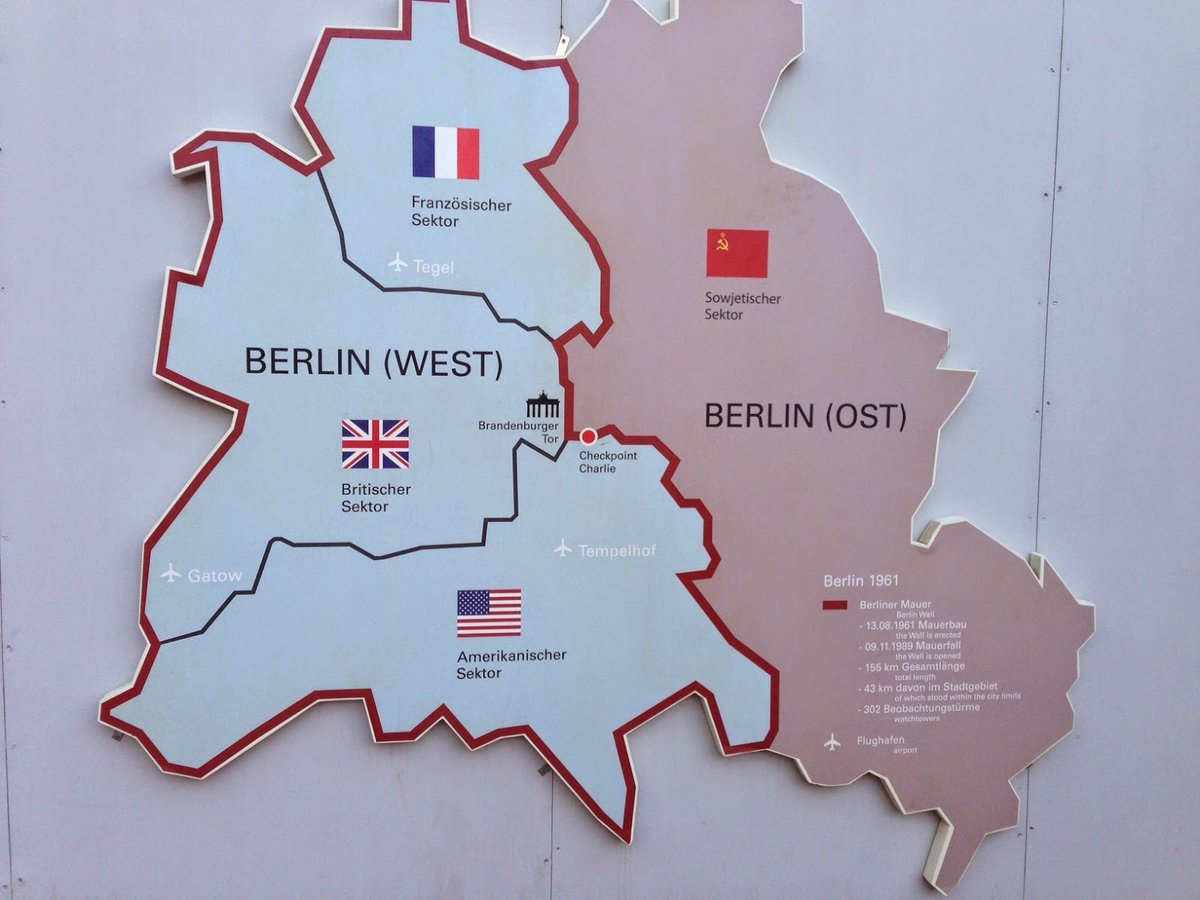 Berlin Wall City Map Guides You Through a Divided Past and Present