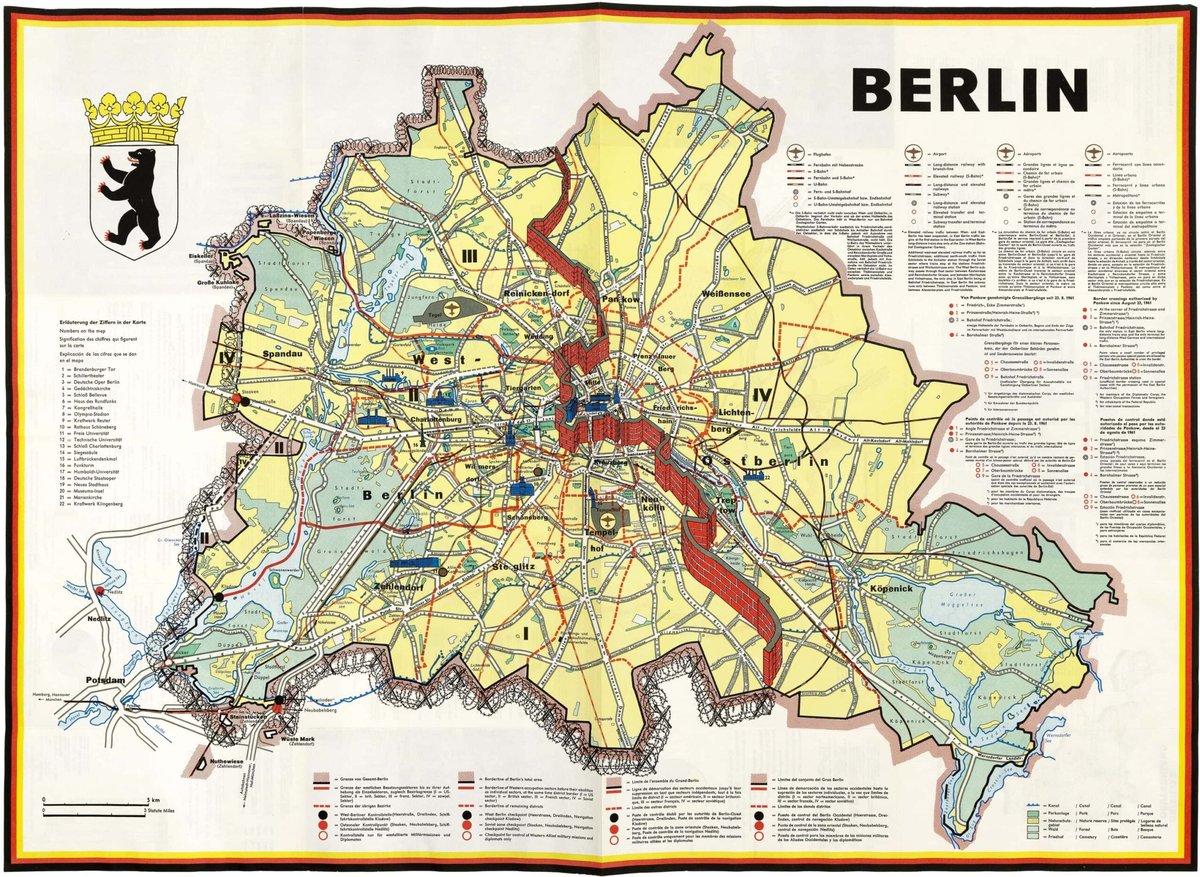 Berlin Wall Map Reveals Where Division Once Stood