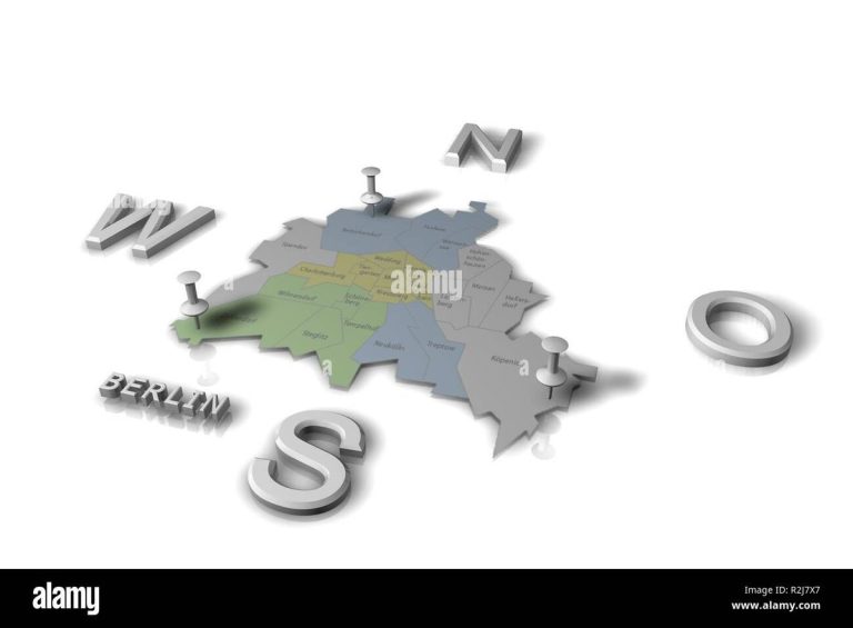 The East and West Berlin Map Reveals a Divided Citys History