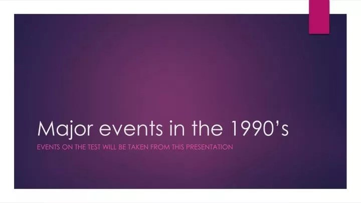 Major Events in 1999 Defined a Year of Global Change and Controversy